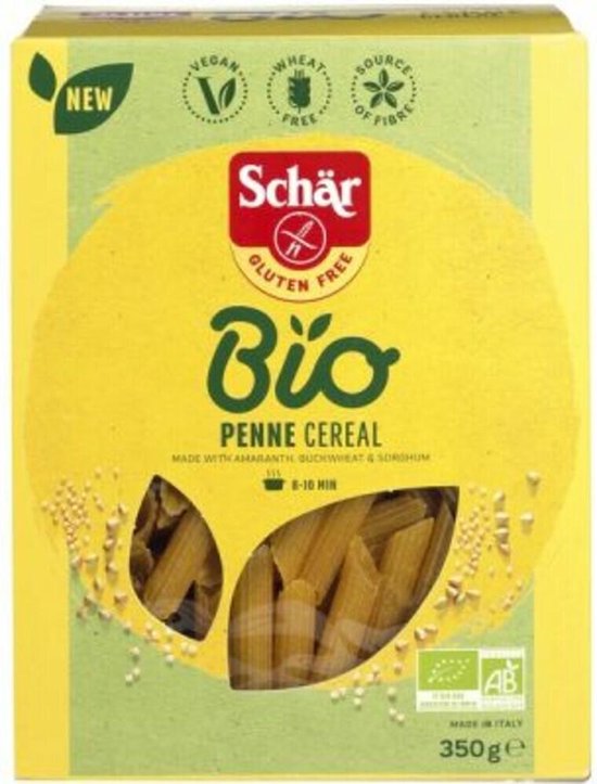 Schar Bio Penne Cereal 350 gr | bol