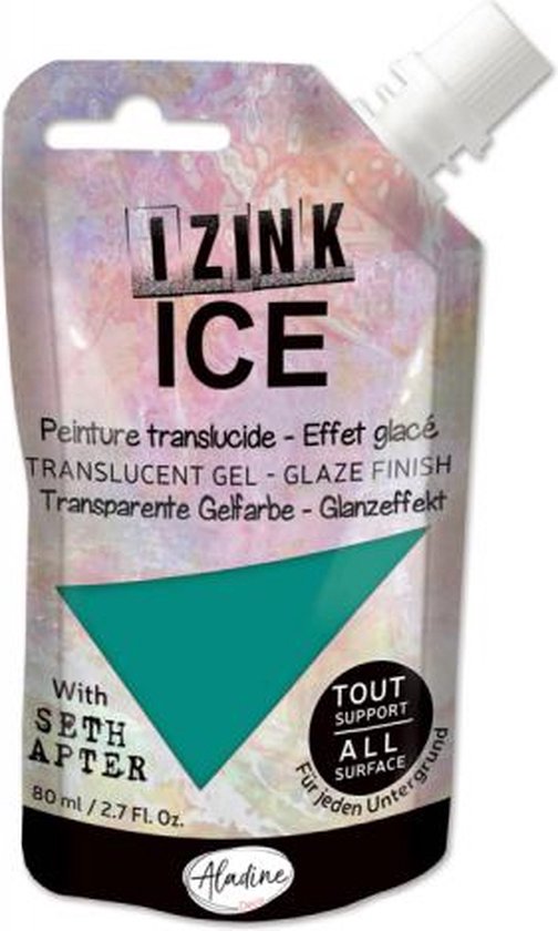 IZINK ICE BLEU OCEAN - GLACIER GREEN - 80 ML - 2.7 Fl. Oz. | bol