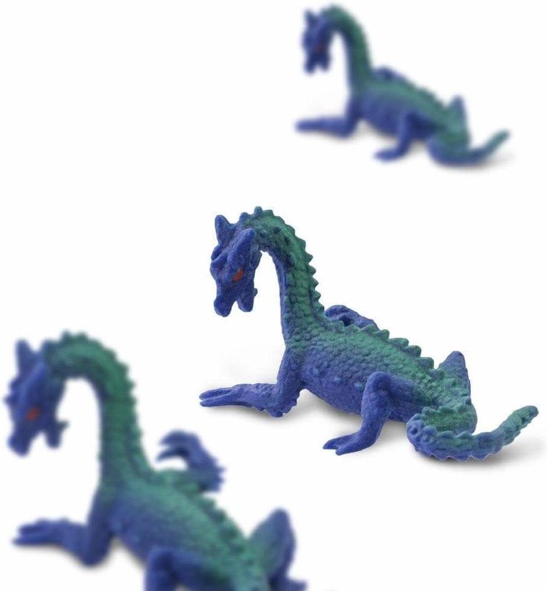 Safari Speelfiguren Zeedraken 2 Cm Bpa-vrij Blauw 192-delig | bol.com