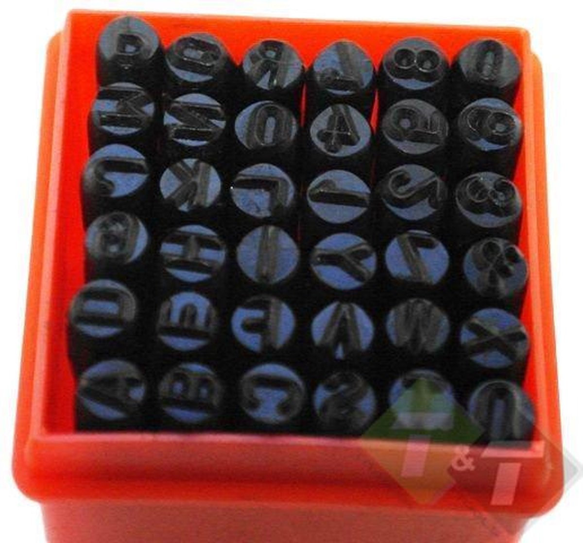 Slagletter en cijfer set, slagletters, slagcijfers 36 delig, cijfers 1 ...