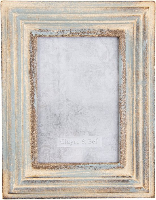 Clayre & Eef Fotolijst 10x15 cm Bruin Hout Rechthoek Fotokader ...