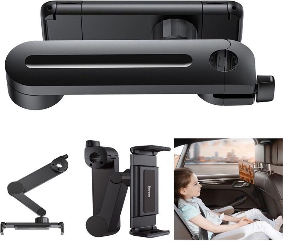 Baseus tablet houder auto - hoofdsteun - geschikt voor tablets tussen 4 ...