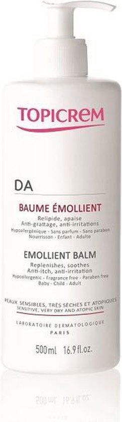 Topicrem DA Baume Balsem Body Care DA Emollient Balm 500 ml | bol.com