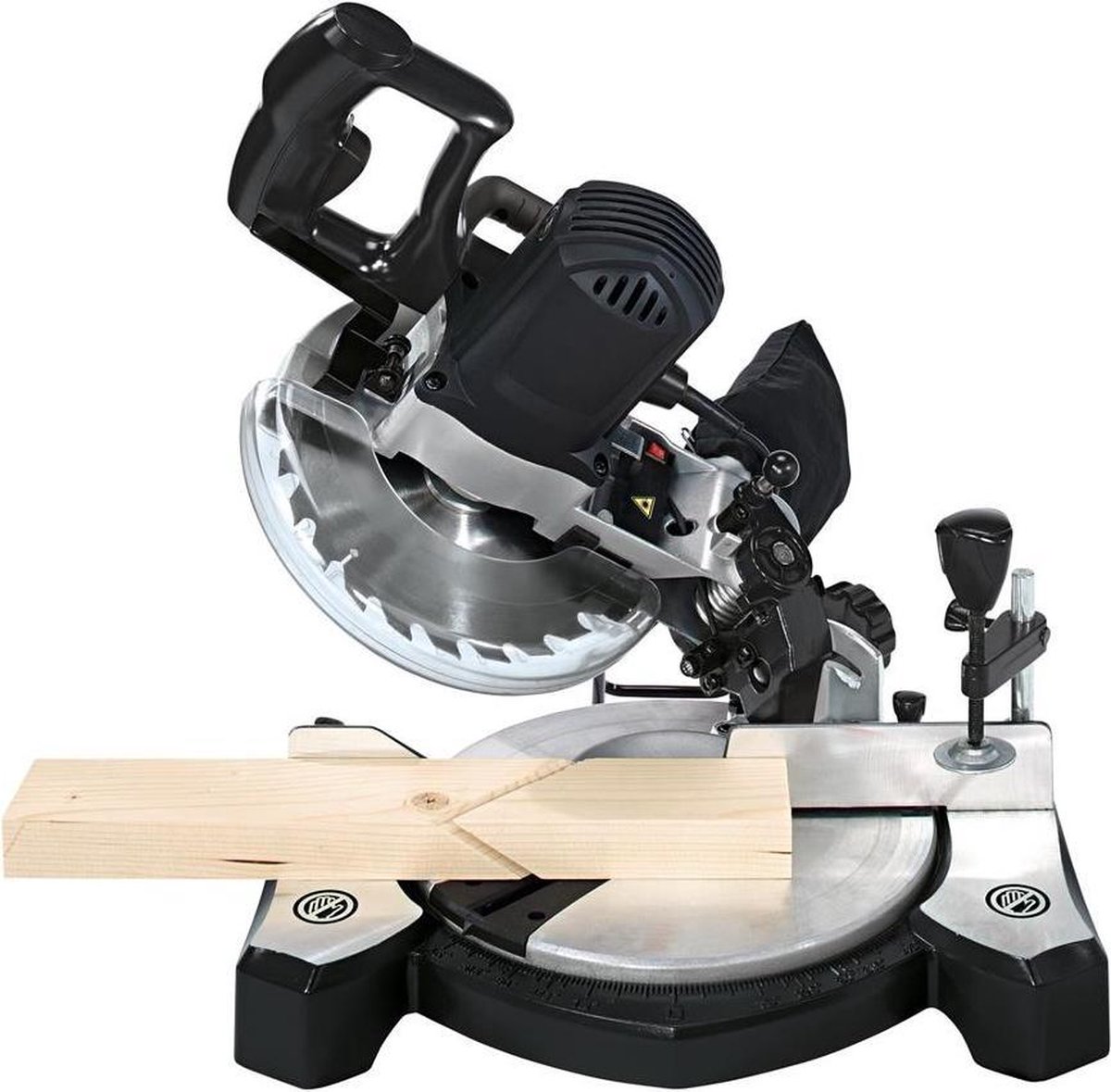 Scheppach HM80L Afkortzaag - 1500W - Ø210mm - 24 tands zaagblad - Kap ...