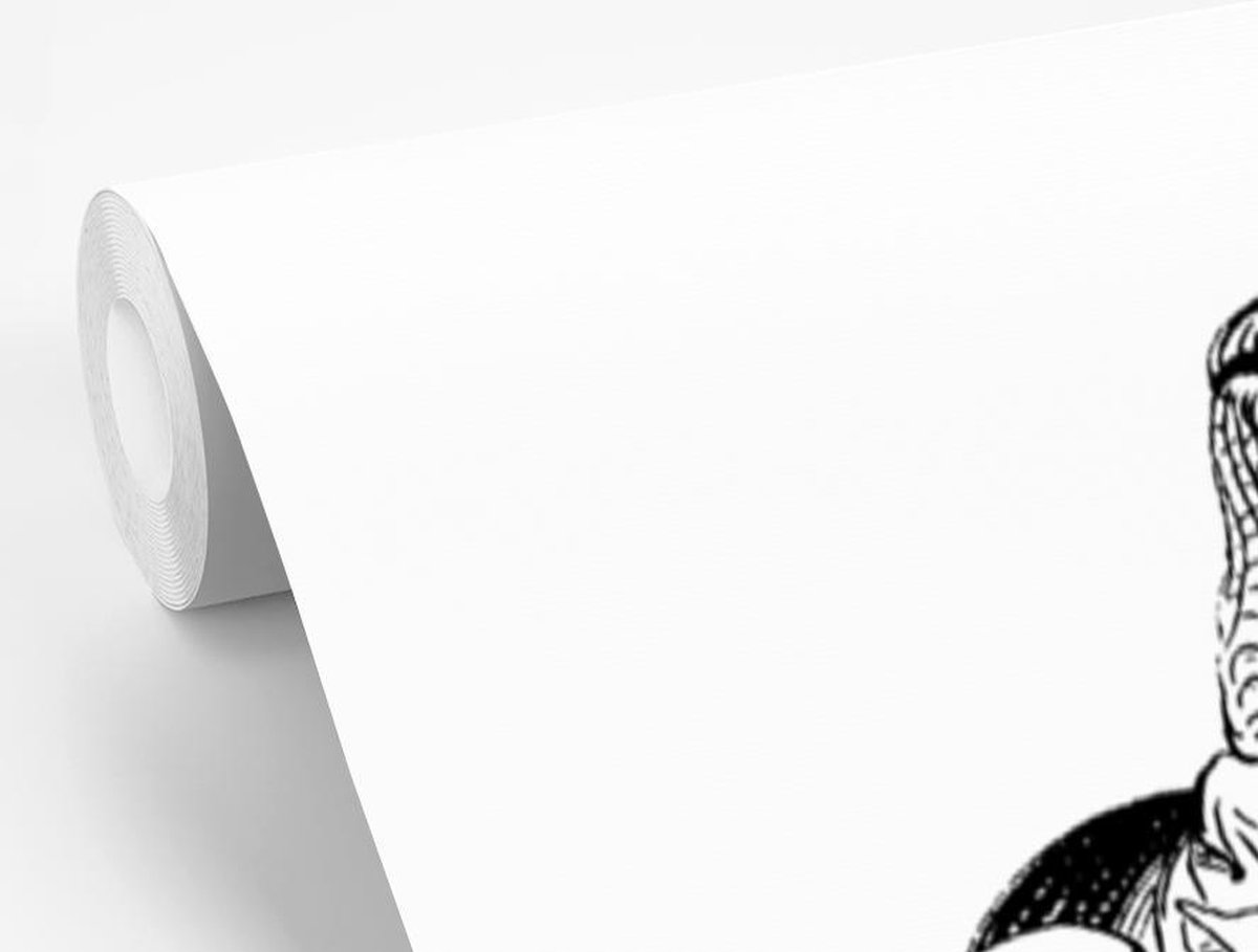 Behang - Fotobehang - kikker in pak - Breedte 175 cm x hoogte 260 cm ...