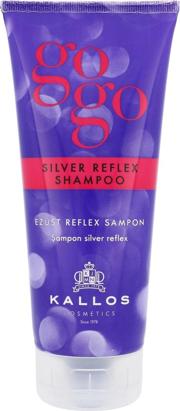 Kallos - Gogo Silver Reflex Shampoo - 200ml | bol