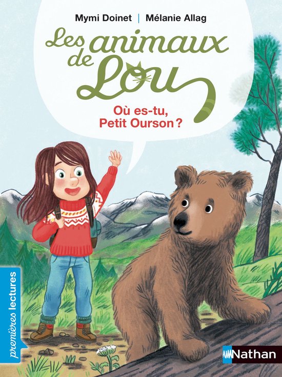 PREMIERE LECTURE - Les Animaux de Lou, l'ours brun - Premières Lectures ...
