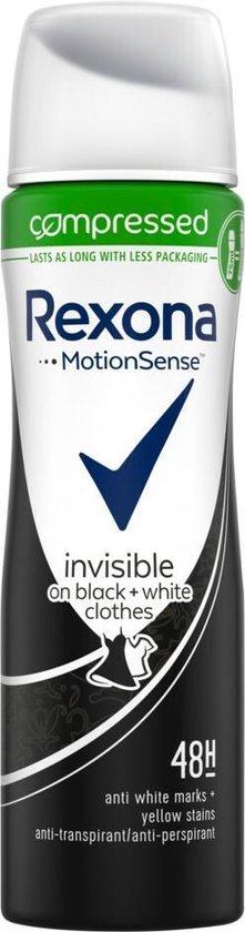 Rexona Deodorant Spray Invisible Diamond Compressed 75 ml | bol