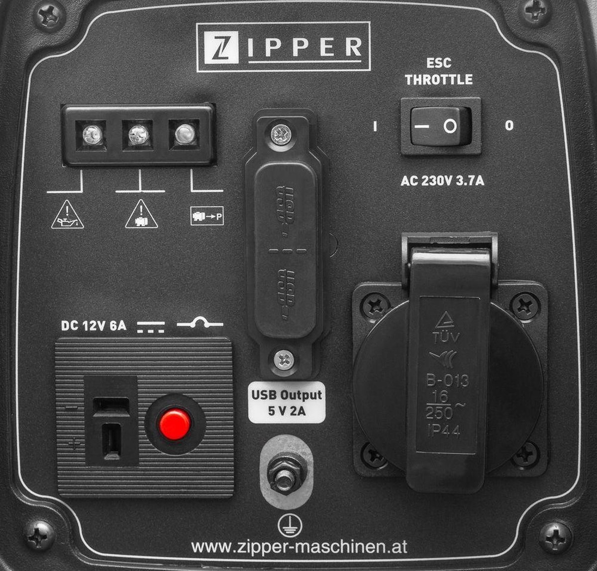 Zipper Inverter Generator ZI-STE1000IV - 4 takt - 1500W - 2.1L | bol.com