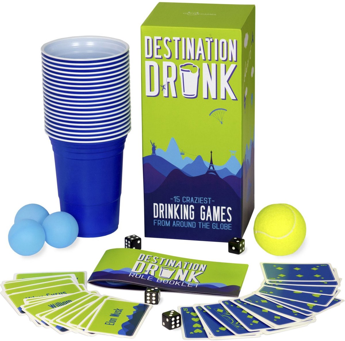 Gutter Games Destination Drunk Drankspelletjes | Games | bol.com