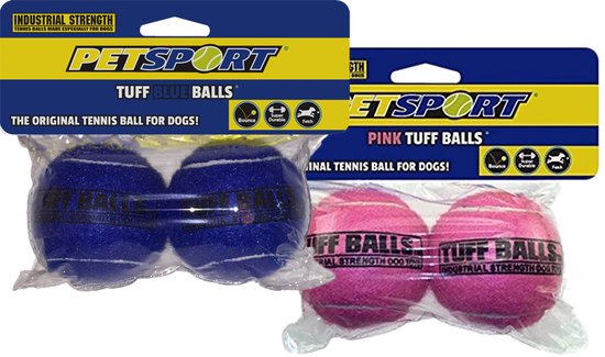 Tuff Blauwe Balls 6 cm 2-Pack | 1 st | bol