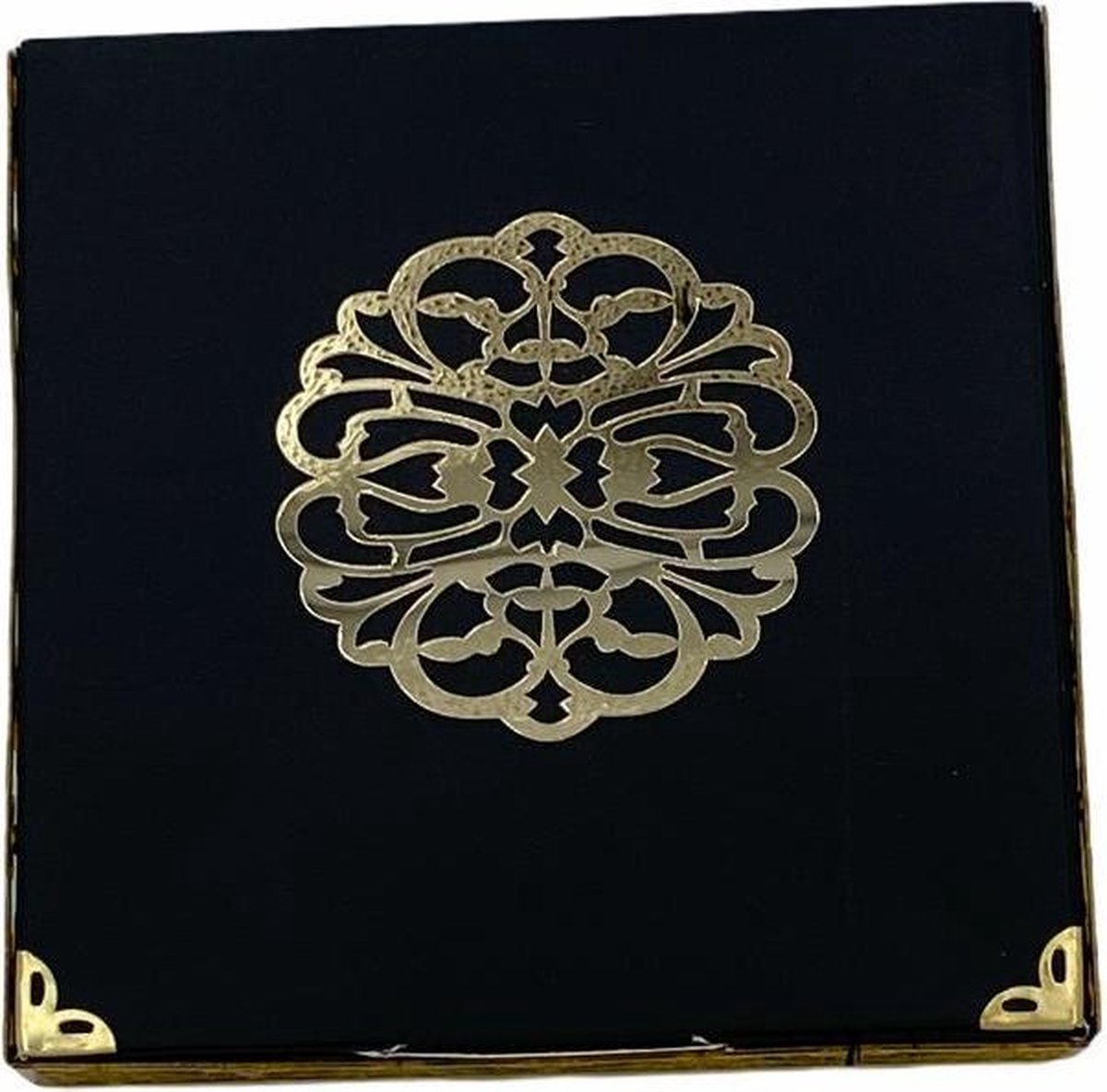 Luxe Koran Set met Tesbih en Kartonnen Kaft Zwart | bol