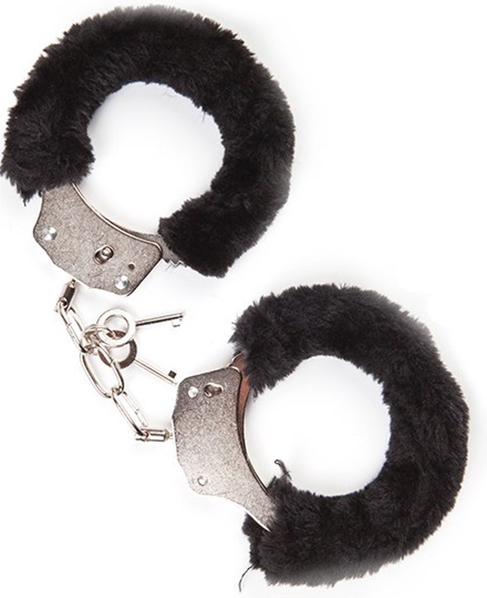 MAI No.38 MENOTTES EN FOURRURE MÉTALLIQUE Noir | bol.com