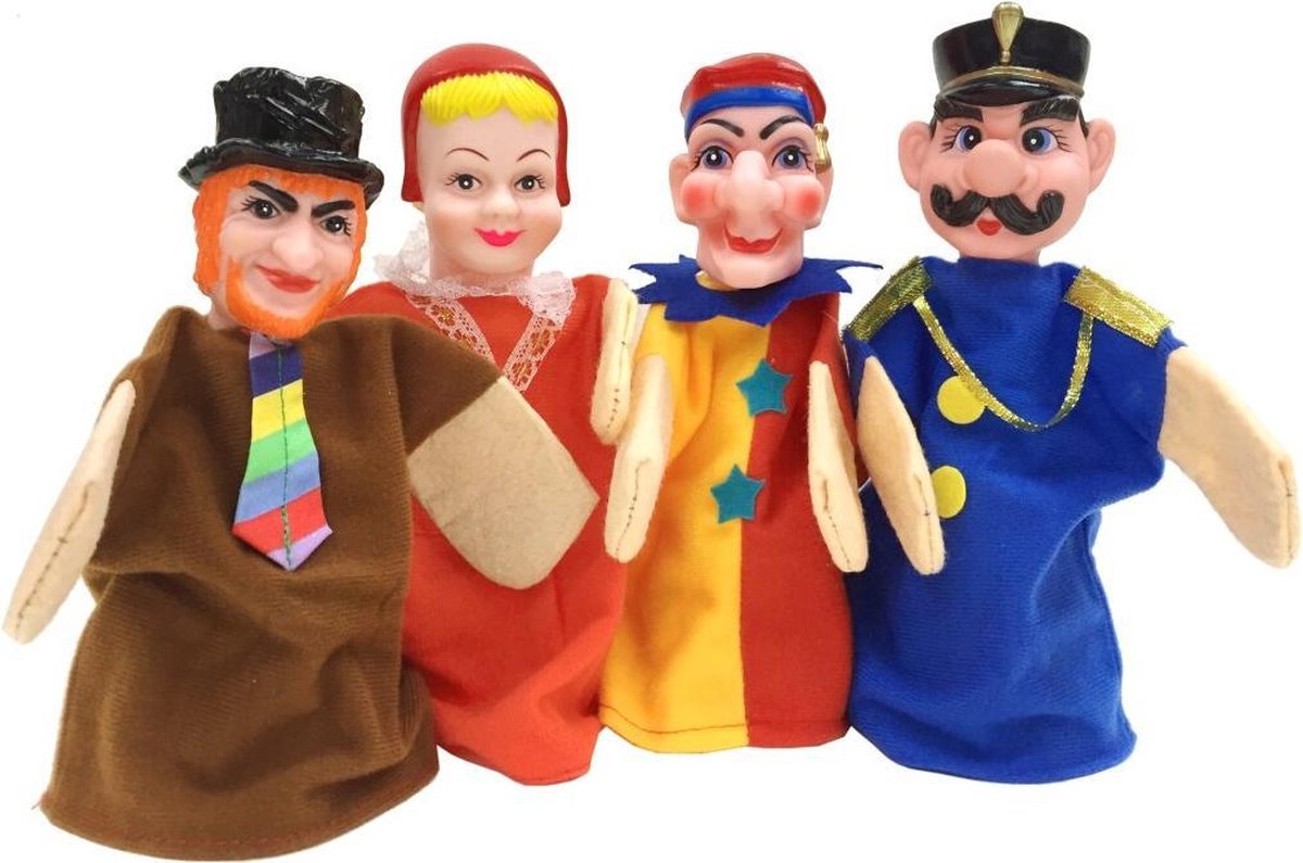 Handpoppen - 4dlg. | bol.com