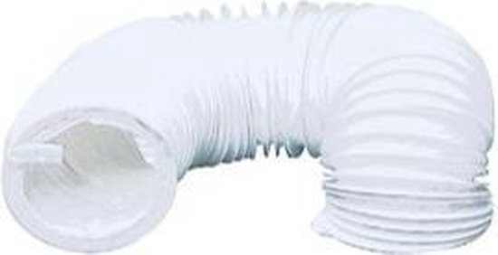 Slang afvoerslang wasdroger droogkast 1,5mtr diameter 100mm drogerslang ...