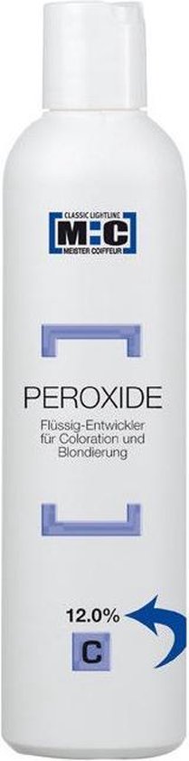 M:C Peroxide Vloeistof Universeel 12.0% 250ml | bol.com