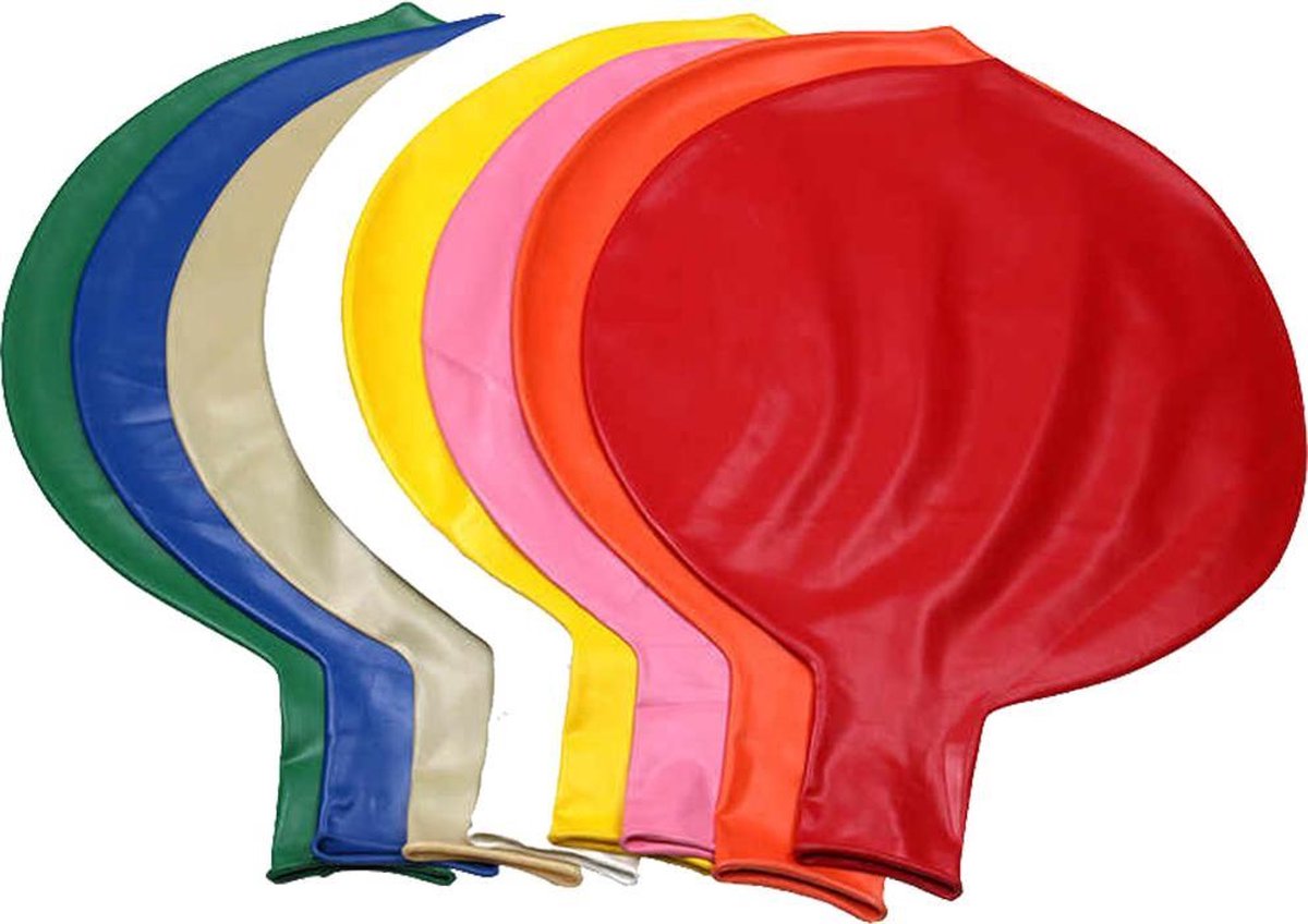 10 gros ballons en latex bleu de 1 mètre de diamètre | bol.com