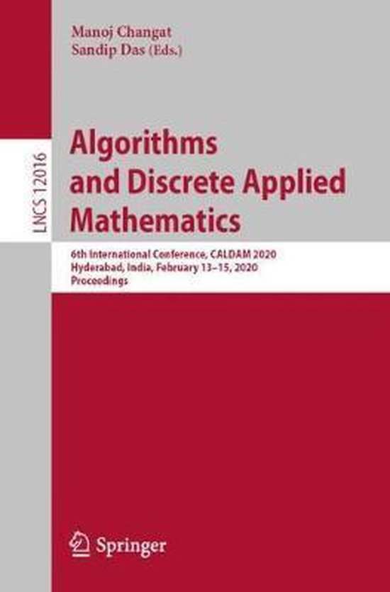 Theoretical Computer Science And General Issues Algorithms And Discrete Applied