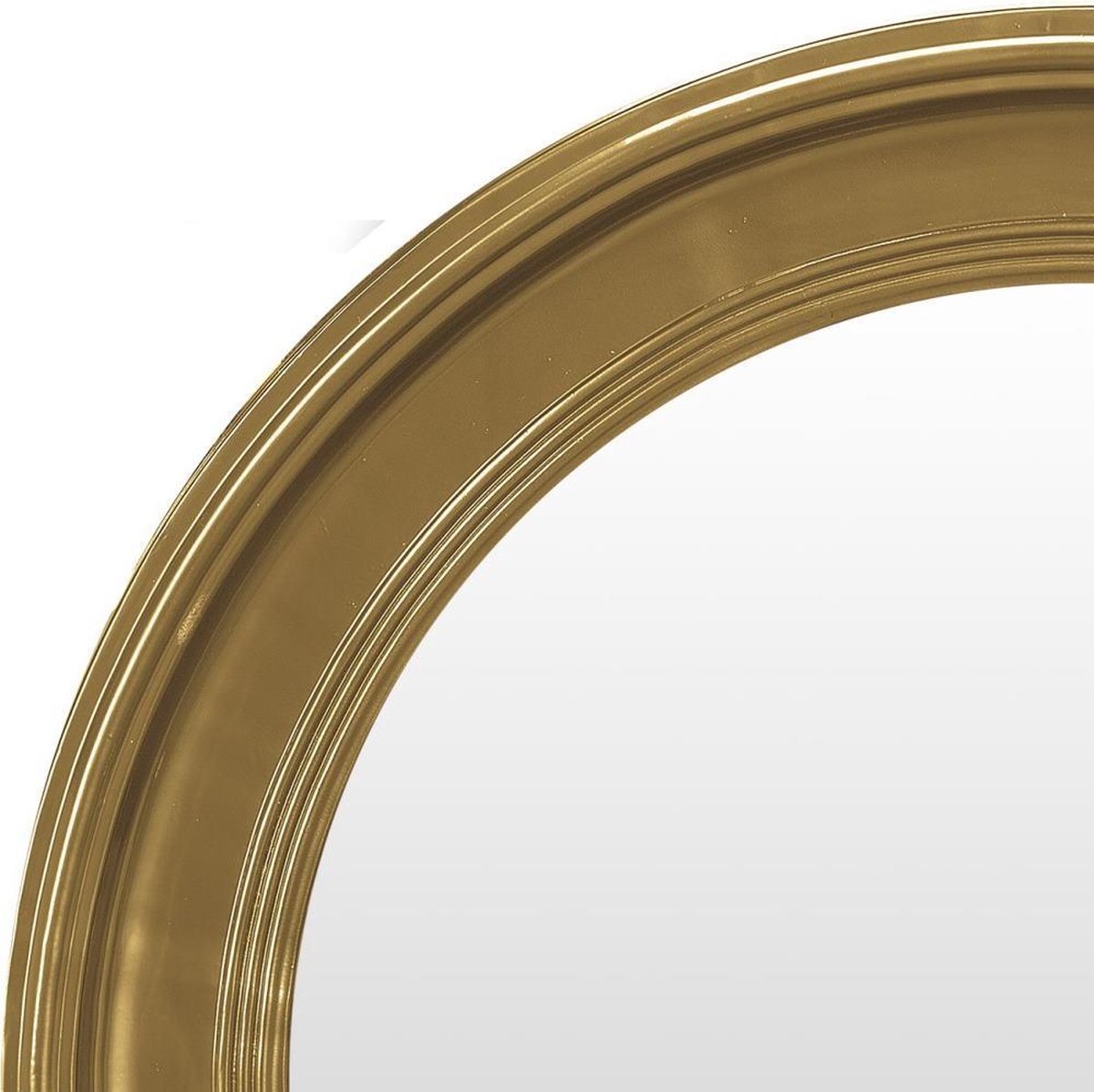 Spiegel Rond Goud 89x89 cm – Leeds – Stijlvol Design Spiegel Gouden ...