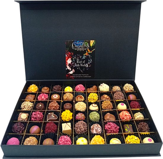MIX van Pralines & Truffels- Heel Groot (54 stuks) | bol