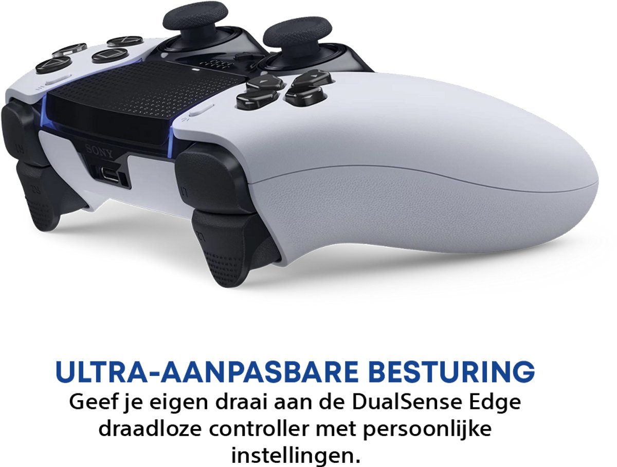 Sony DualSense Edge - Draadloze Controller - PS5 - Wit | Consumentenraad
