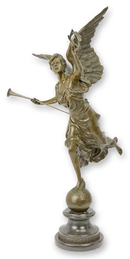 Niké van Samothrake - Bronzen Beeld - Godin van de overwinning - Kunst ...