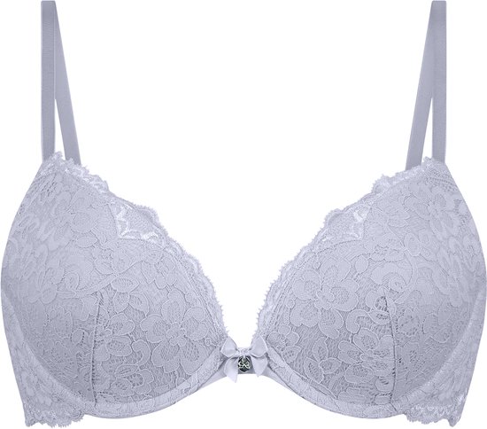 Hunkemöller Dames Lingerie Voorgevormde push-up beugel bh Marine - Paars - maat A75 | bol