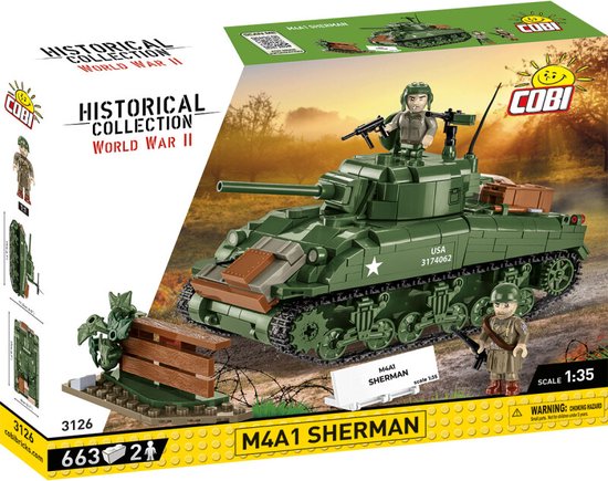 COBI M4A1 Sherman - COBI-3126 | bol