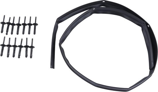 Afdichting voor voorbumper - slijtvast zwart exquise look - CHICIRIS ...