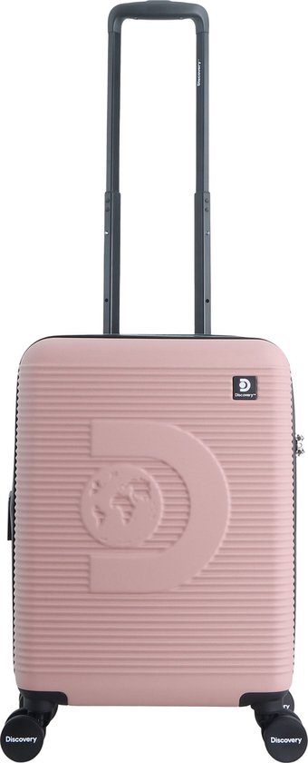 Discovery - Eclipse | Harde koffer set / Trolley set / Reiskoffer set - S/M/L Roze - Roze | bol