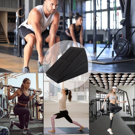 Stretch board kuit stretcher - Set van 3 - Anti-slip - Voor squats en ...