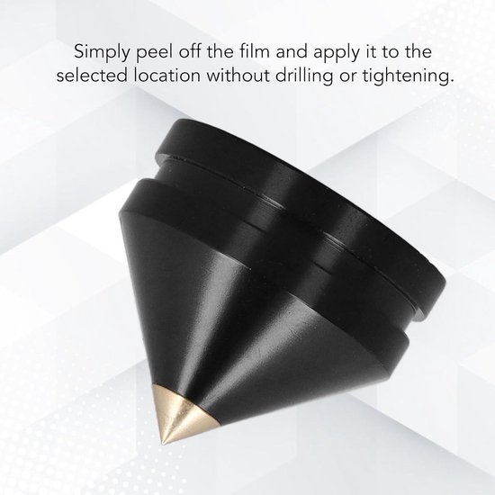 Set Luidsprekerspikes Subwoofer CD Audio Versterker Draaitafel Isolatie ...