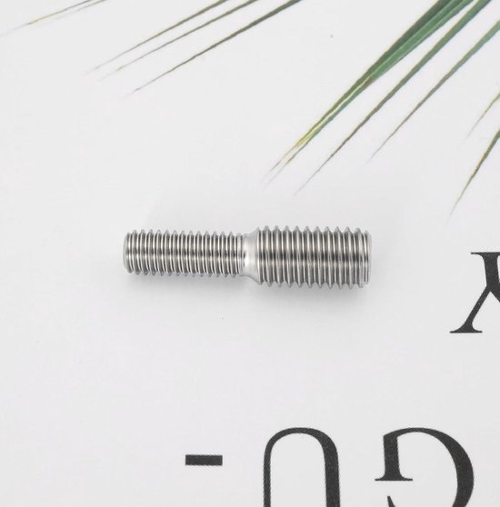 4 stks Dubbele End Schroefbout 30mm 304 Roestvrij Staal - Draad Reducer ...