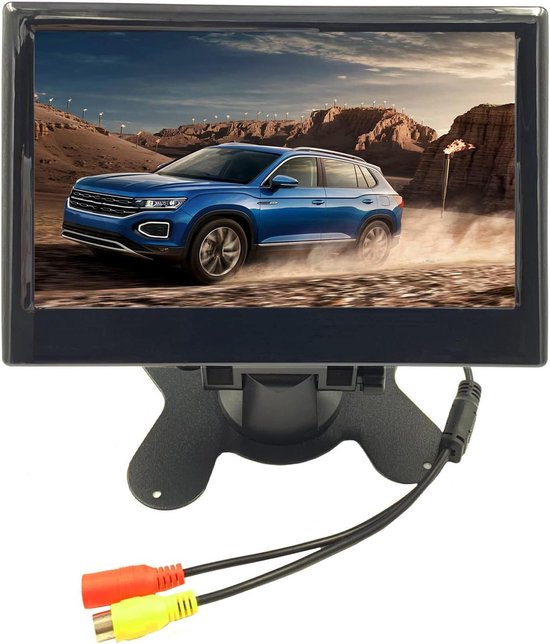 Moniteur de recul 7 pouces HD grand angle couleur LCD avec entrée vidéo... | bol