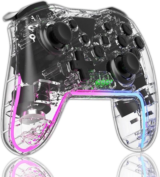 Pro Controller Draadloos - Turbo Knop -- RGB Verlichting - Geschikt ...