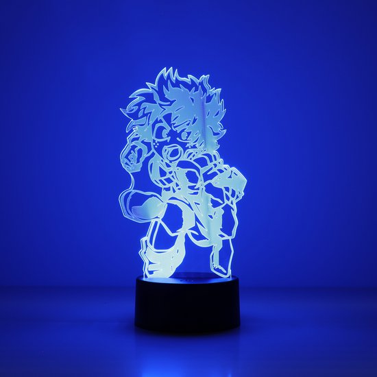 DawnLights - Deku Design - MHA - My Hero Academia - 3D Lamp - Led Licht ...
