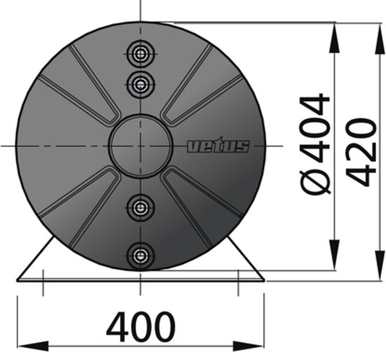 Vetus warmwaterboiler 45 liter dubbelwandig | bol