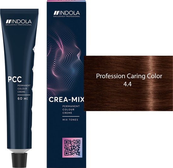 Indola - Indola Profession Permanent Caring Color 4.4 60ml | bol