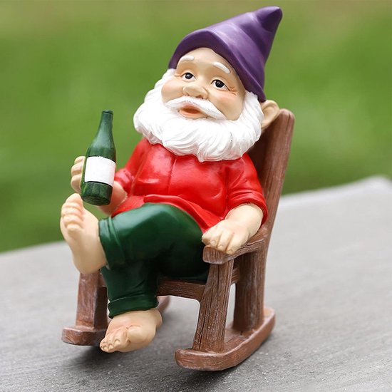 Schattige Tuinbeelden van Paddenstoelen en Dwerg Kabouters - Miniatuur ...