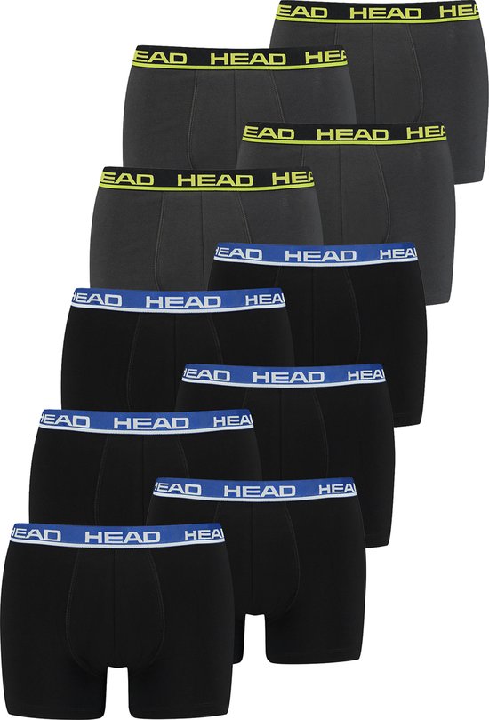 BOXERS Pack van 10 Head Heren Basic Boxer Broek Shorts Ondergoed ...