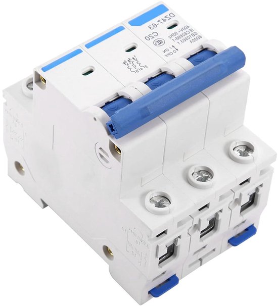Vermogensschakelaar 20A installatieautomaat AC 400V 3-polig | bol