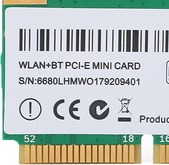 WiFi 6E-kaart PCIE voor draadloos wifi- en bluetooth-netwerk - voor laptop kleine... | bol