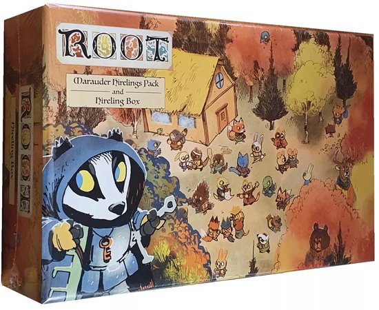 Root - bordspel - uitbreiding - Marauder Hirelings Pack & Hireling Box ...