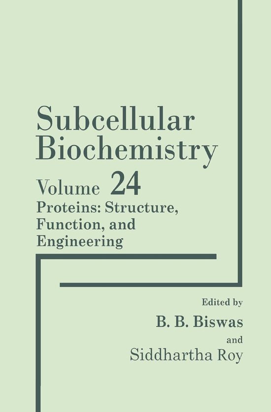 Proteins Structure Function And Engineering 9780306448461 B B 4556