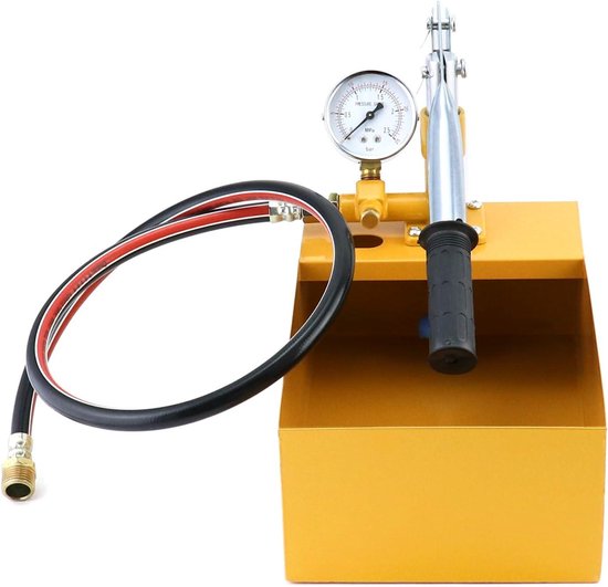 Handmatige drukpomp 25bar testpomp gebruikt voor waterleidingen en ...