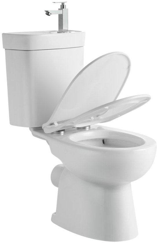 FLO COMPLEET Toilet met ingebouwde wasbak en kraan | bol