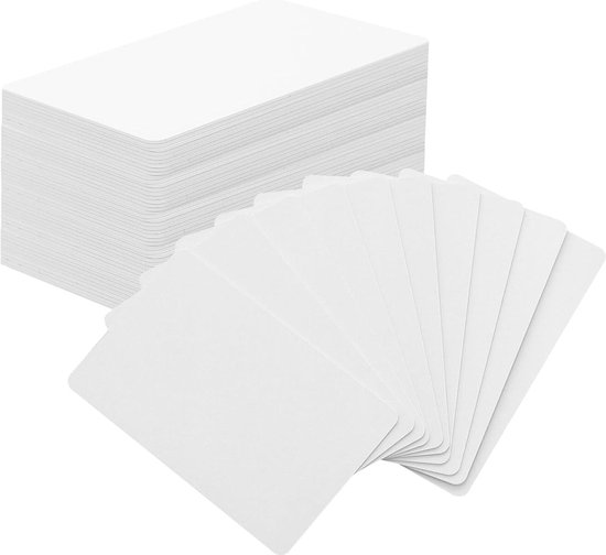 NFC-kaarten NTAG 215 - 120 stuks witte etiketten - programmeerbaar ...