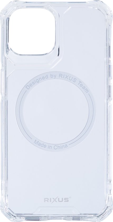 voor iPhone 12, 12 Pro Armor-X Anti Shock Case met MagSafe Transparant ...