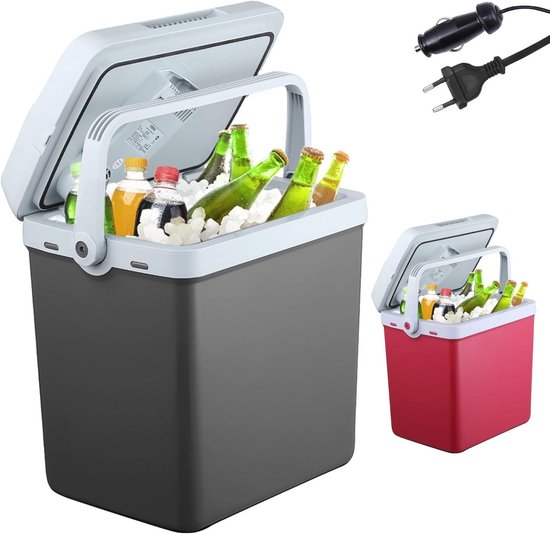 25 Liter Thermo-elektrische Koelbox voor Auto en Stopcontact met ECO-modus - Ideale... | bol