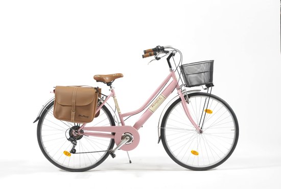 Stadsfiets 28 inch 605 Dames roze | bol